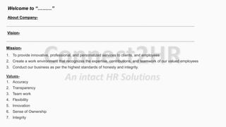 Employee Induction Manual