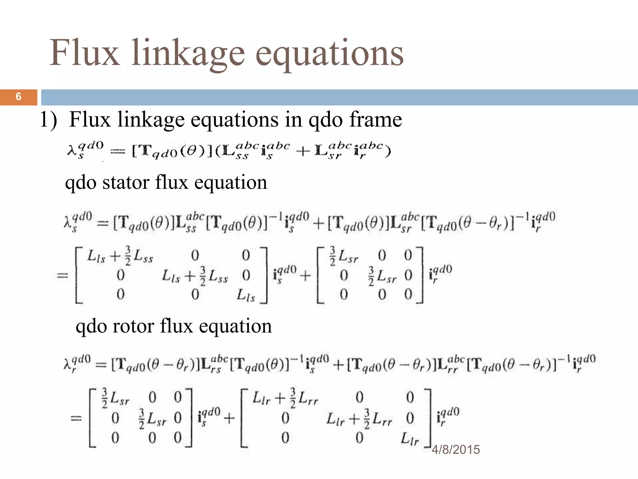 Induction Machine Modelling Pptx Physics Science
