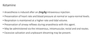 Induction Methods and Induction Agents for Anaesthesia in.pptx