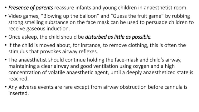 Induction Methods and Induction Agents for Anaesthesia in.pptx