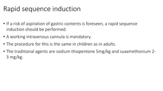 Induction Methods and Induction Agents for Anaesthesia in.pptx