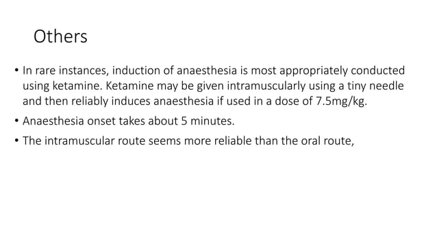 Induction Methods and Induction Agents for Anaesthesia in.pptx