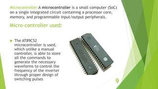 Speed Control of Induction Motor Drive Using Universal Controller | PPT