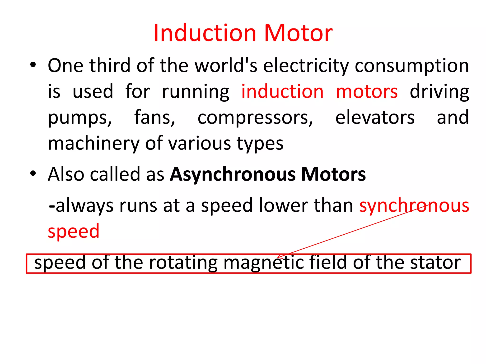 Induction motor 3ph | PDF