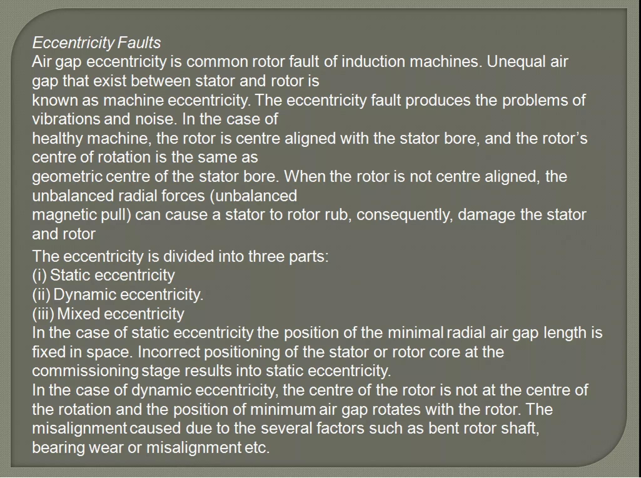 Induction motor faults by javid iqbal sodagar | PDF