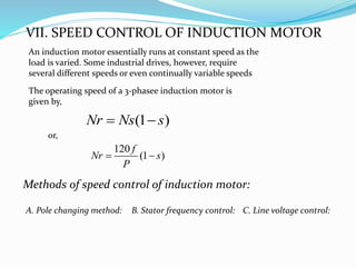 Modeling and Testing of Induction Motors | PPTX
