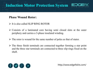 Induction Motor Protection System | PPTX