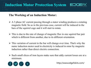 Induction Motor Protection System | PPTX
