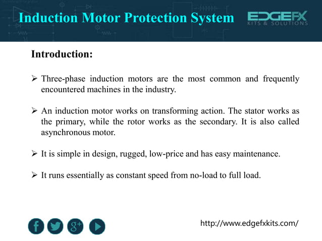 Induction Motor Protection System | PPTX | Radio Control | Hobbies ...