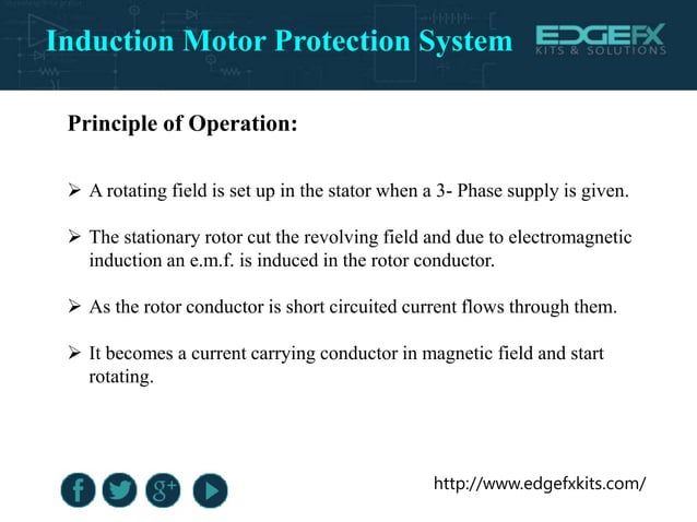Induction Motor Protection System | PPT Induction Motor Protection System | PPT