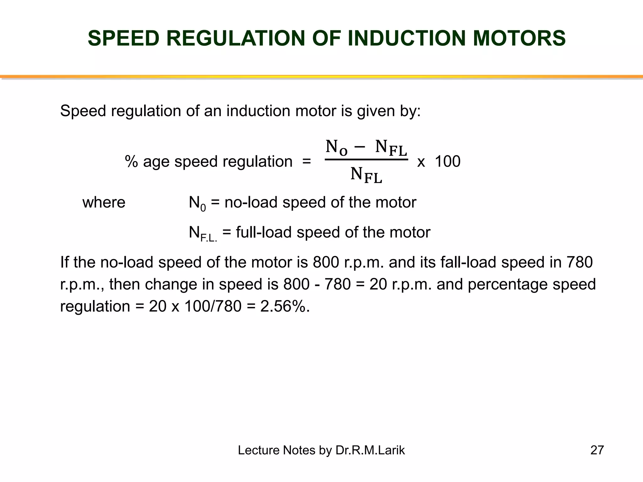 Induction motors | PDF
