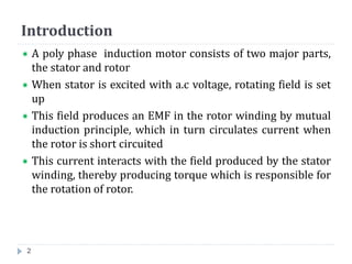 Induction Motors design procedure and construction | PDF