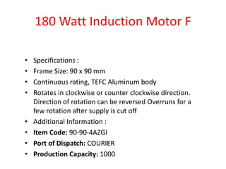 induction motor manufacturer in pune| induction motor manufacturers | PPT