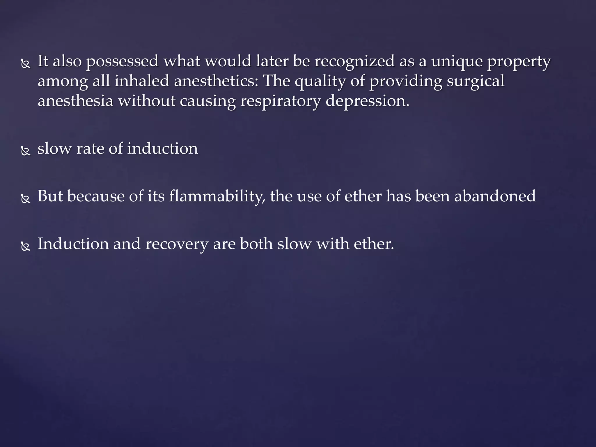 Induction of anaesthesia | PPTX