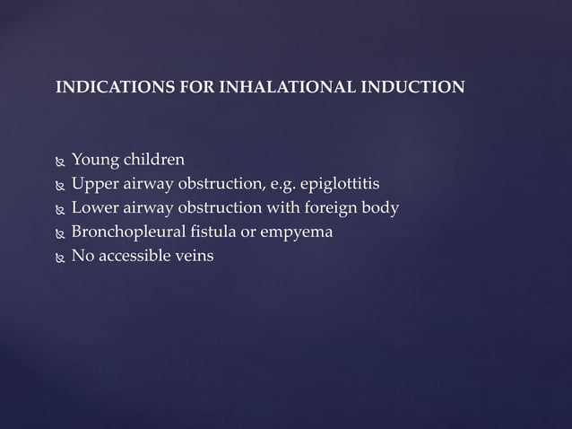 Induction of anaesthesia | PPTX | First Aid | Injuries