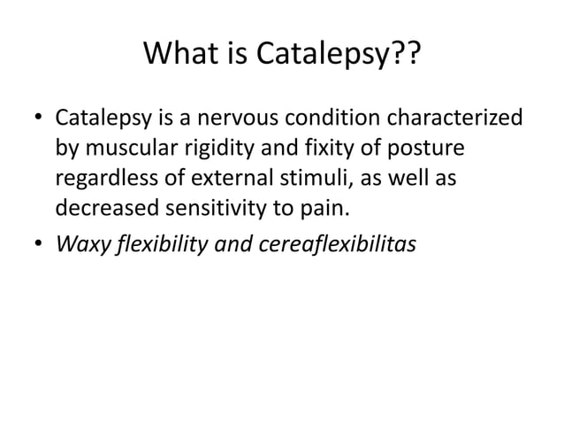 Induction of catalepsy in mice | PPTX