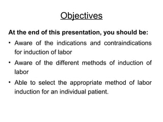 Induction of labor | PPT