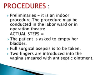 Induction of labor | PPTX