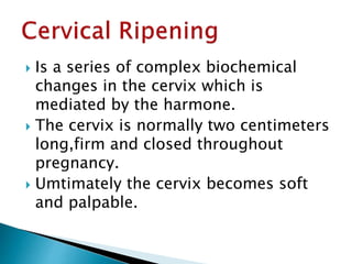 Induction of labor | PPTX