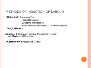 Induction of labour | PPT
