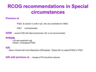 Induction of labour | PPT