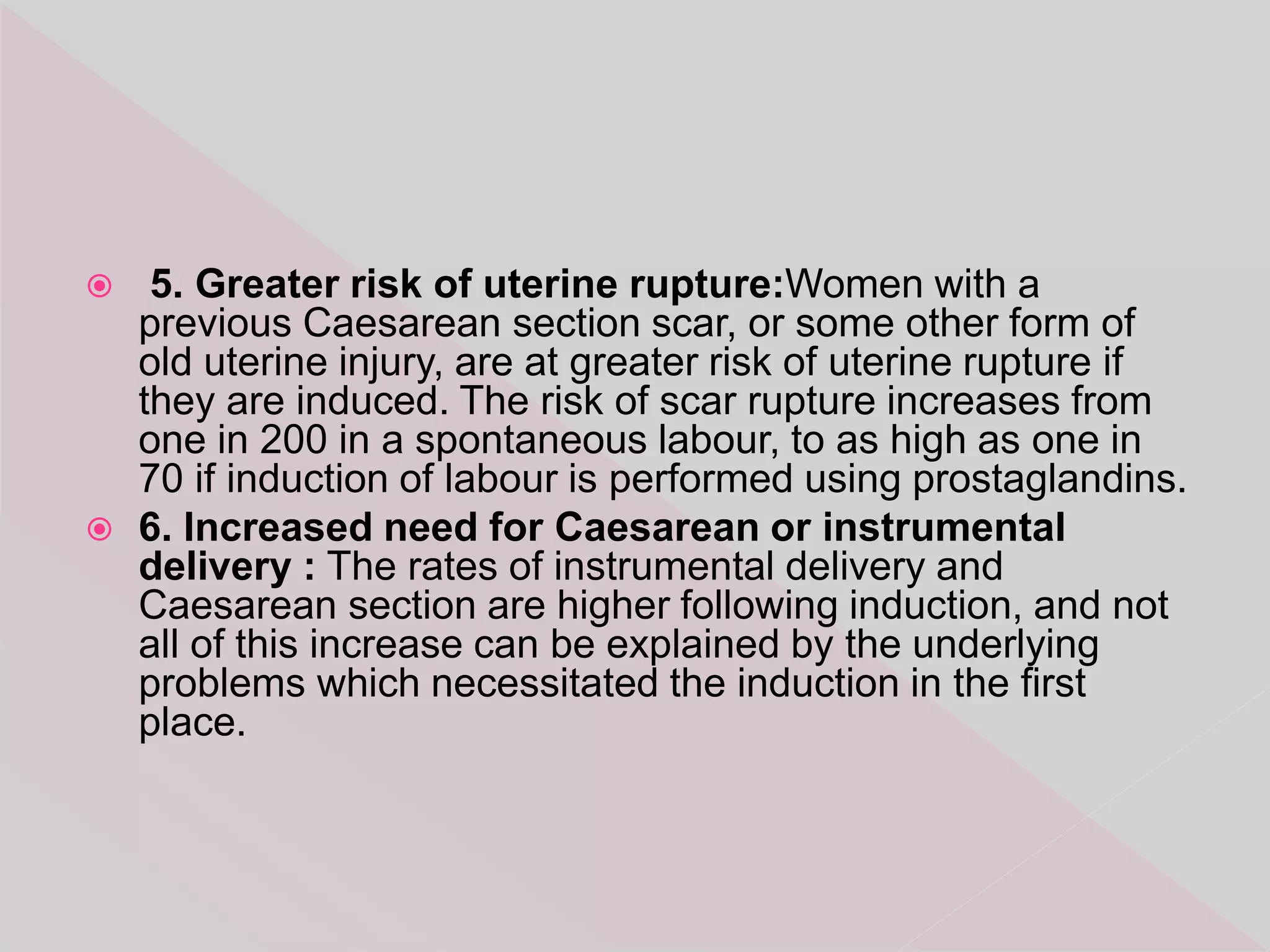 Induction of labour | PPTX