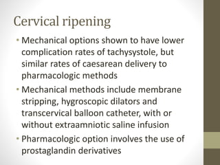 Induction of labour | PPT