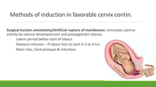 Induction of labour | PPTX