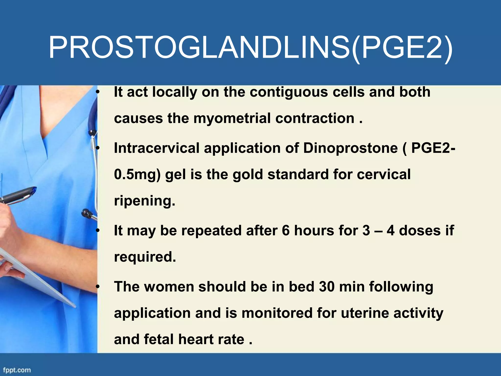 Induction of labour | PPTX