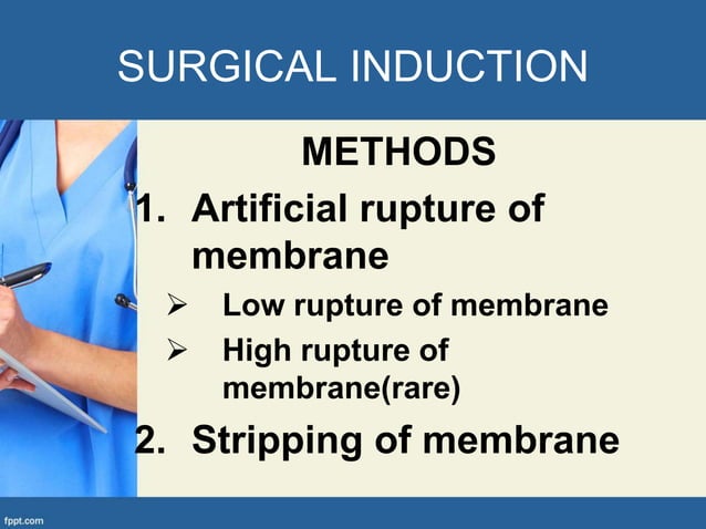Induction of labour | PPTX | Pregnancy | Reproductive Health