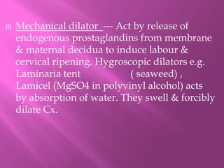 Induction of labour | PPTX