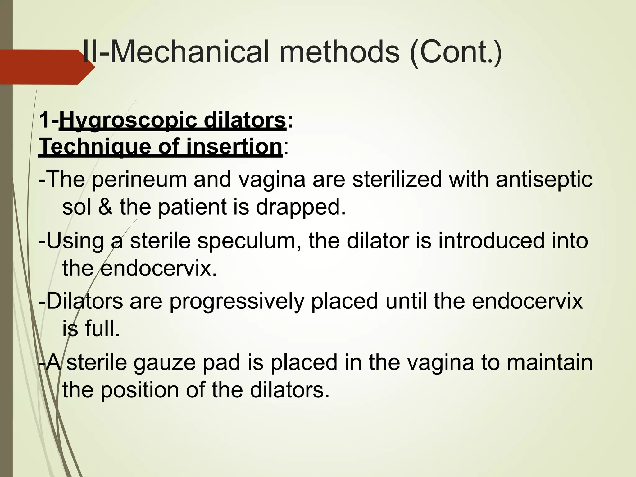 Induction of labour | PPTX