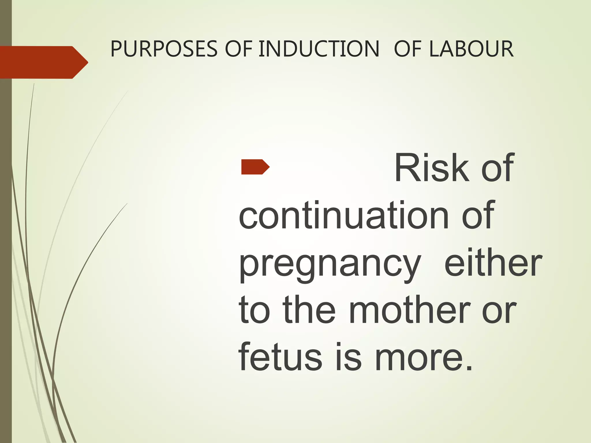 Induction of labour | PPTX