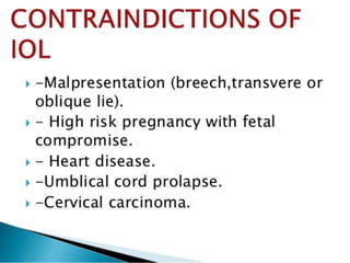 Induction of labour | PPT