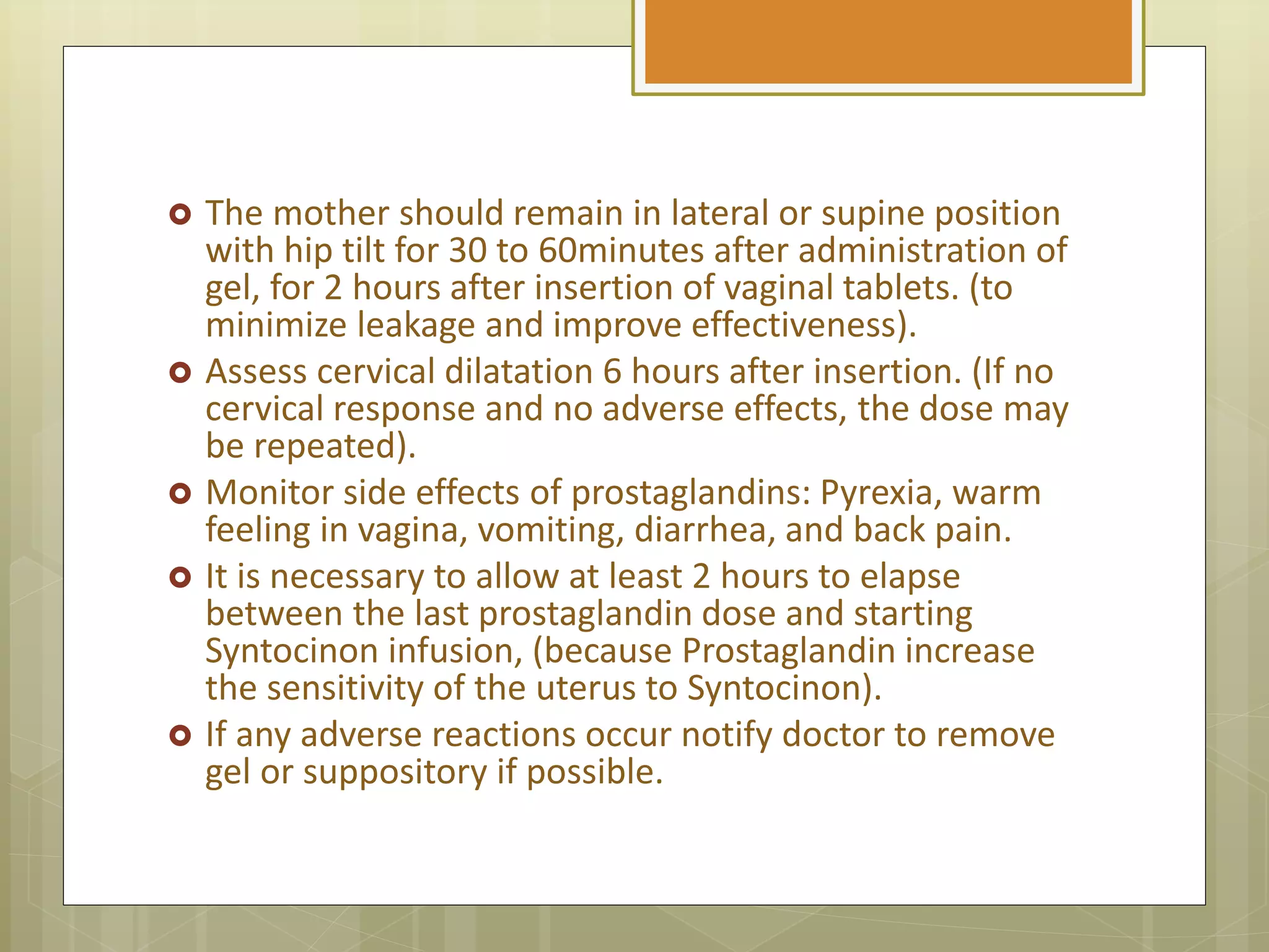 Induction of labour | PPTX