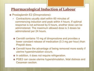 Induction of labour | PPTX