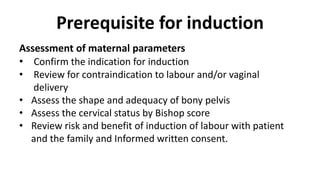 INDUCTION OF LABOUR.pptx | Pregnancy | Reproductive Health