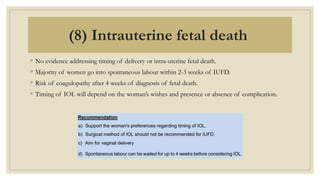 Guidelines on Induction of labor as per KKM Malaysia Guidelines | PPTX
