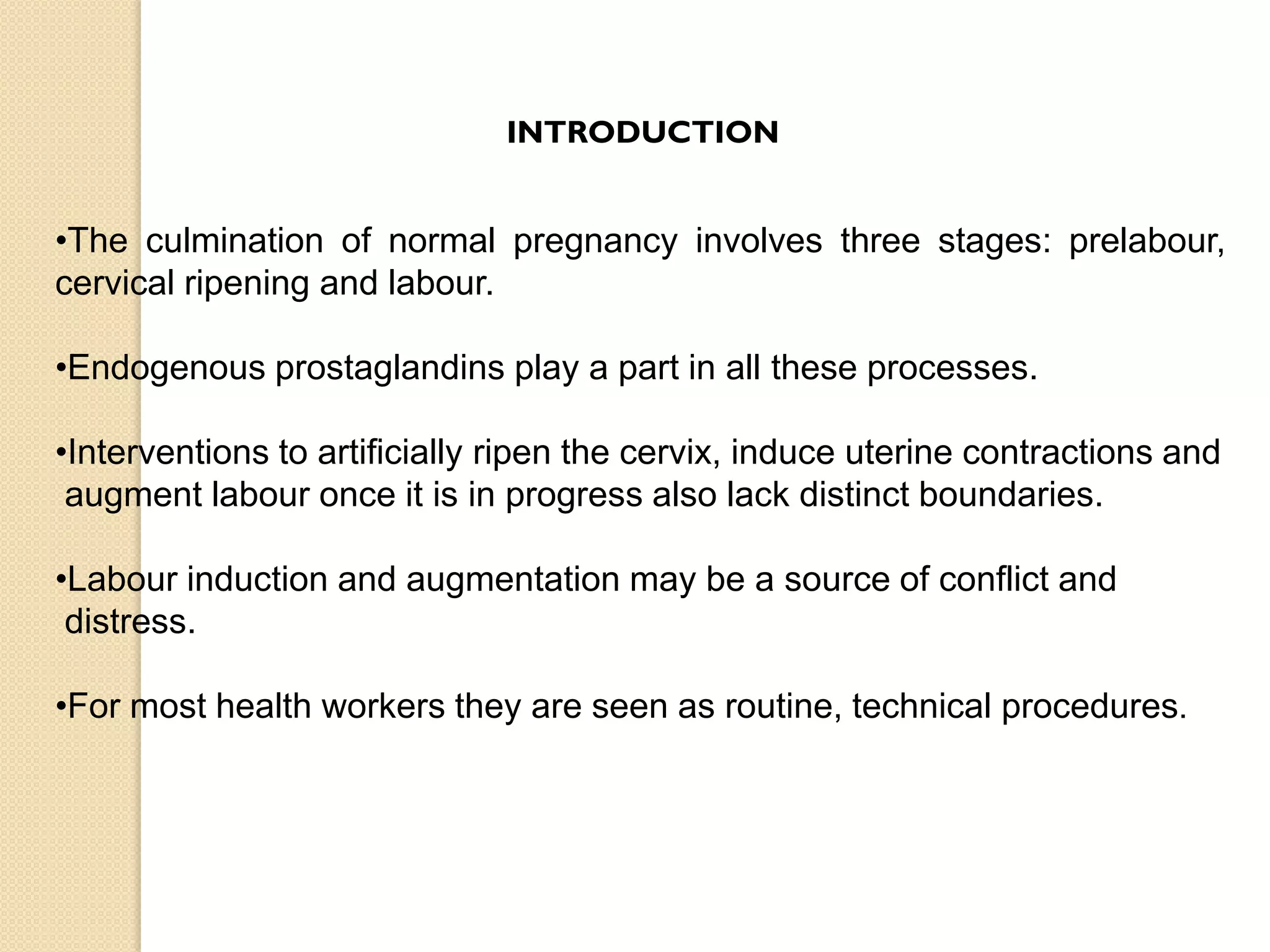 Induction of labour (2) | PPTX