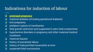 Induction of labour and prolonged pregnancy | PDF
