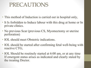 induction of labour prtocol in palestine.pptx