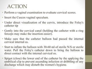 induction of labour prtocol in palestine.pptx