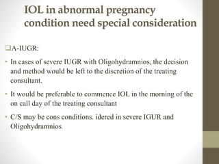 induction of labour prtocol in palestine.pptx