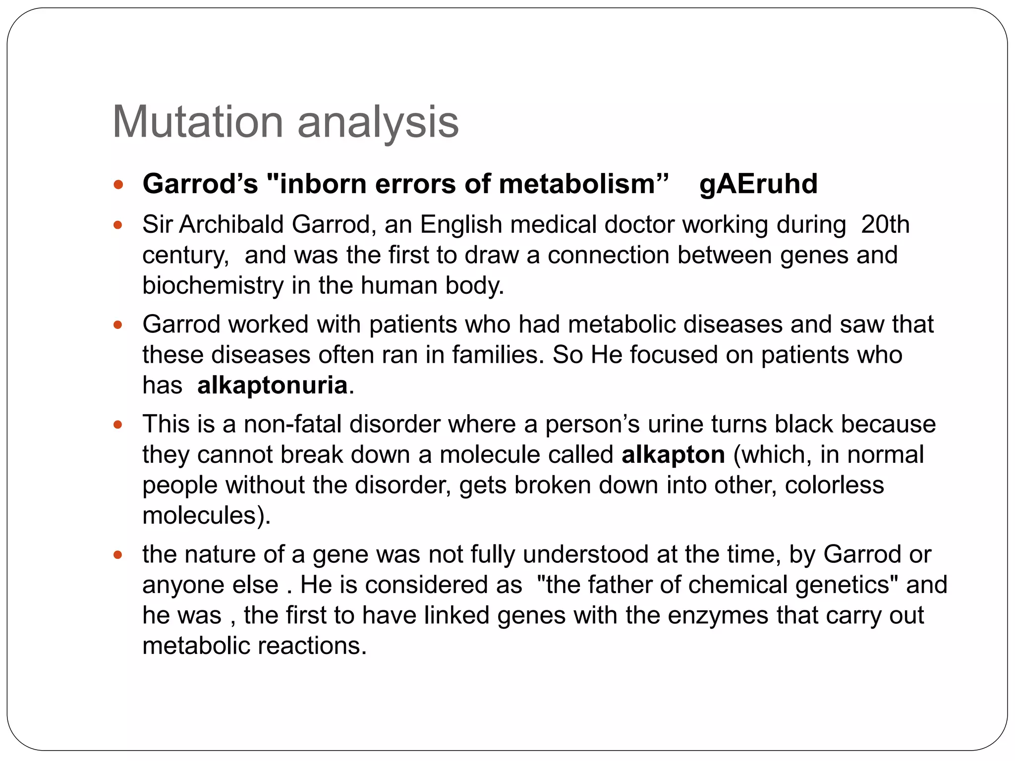 Induction of mutation in neurospora crassa and yeast | PPTX