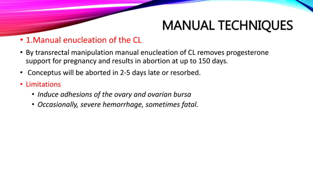 Induction of parturition & elective termination of pregnancy | PPTX