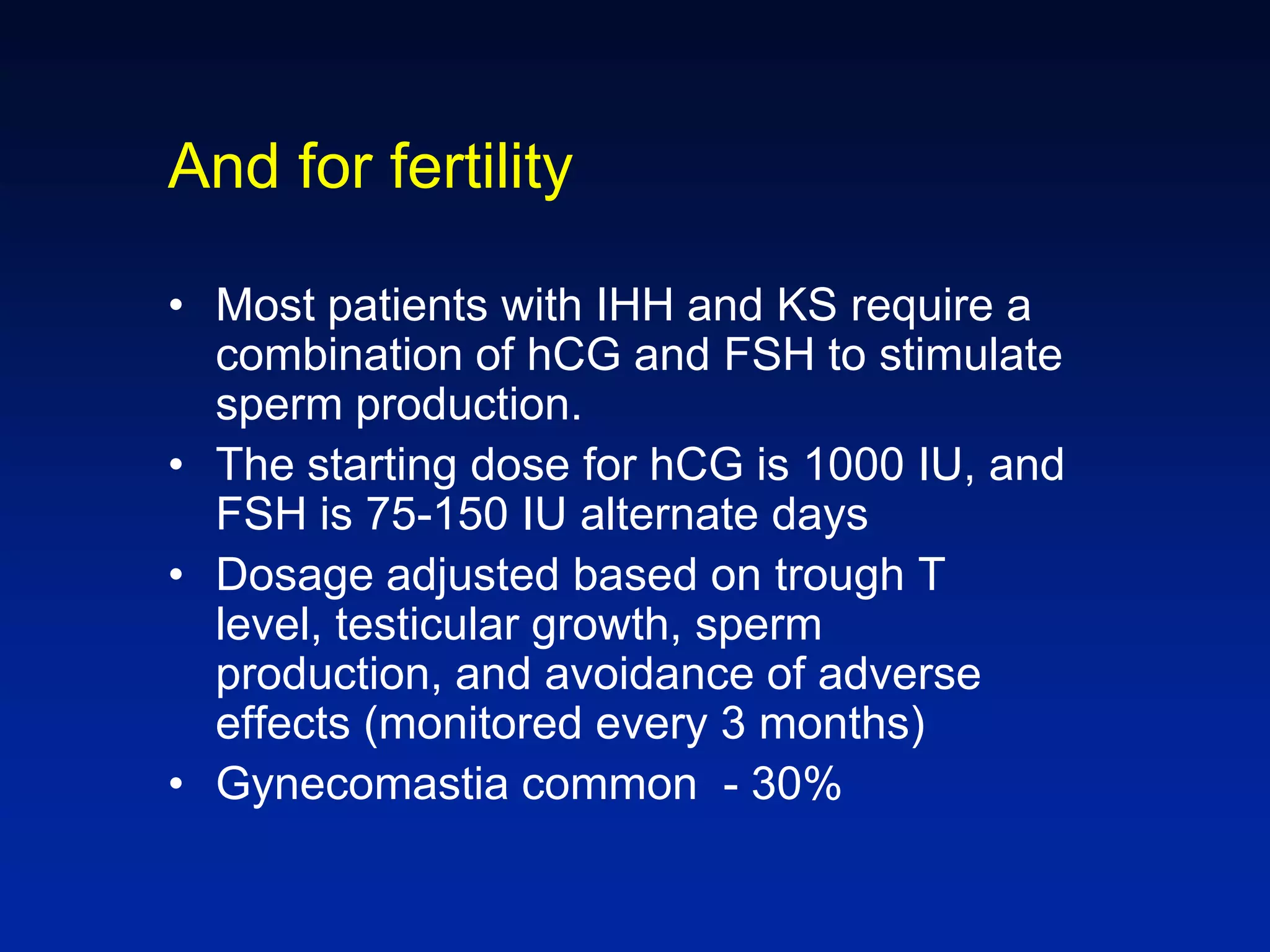 Induction of puberty in adult endocrinology | PPTX