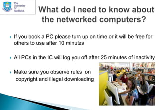 Library and CiCS Induction 2012 | PPT