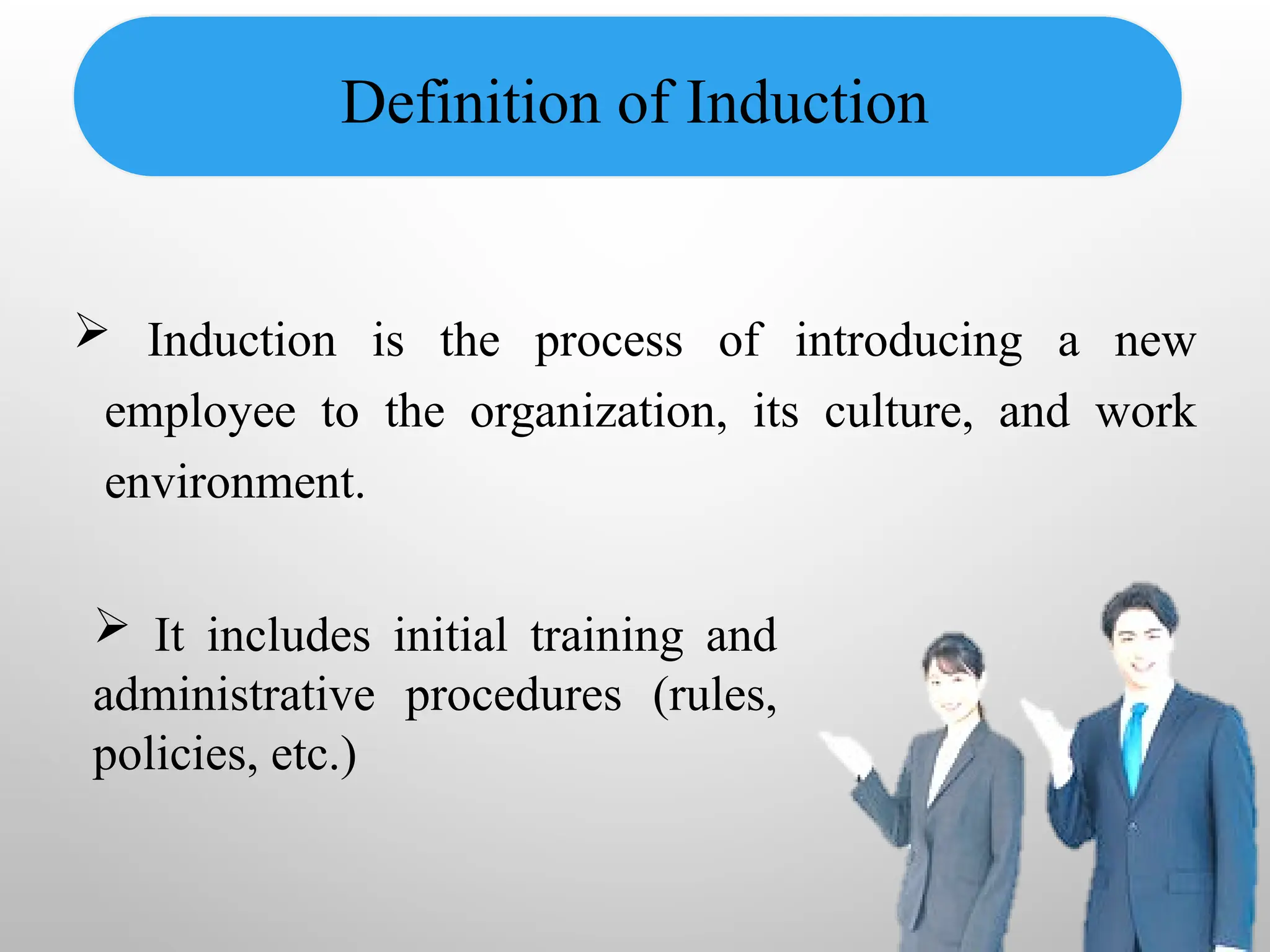Induction & orientation in human resource management | PPTX