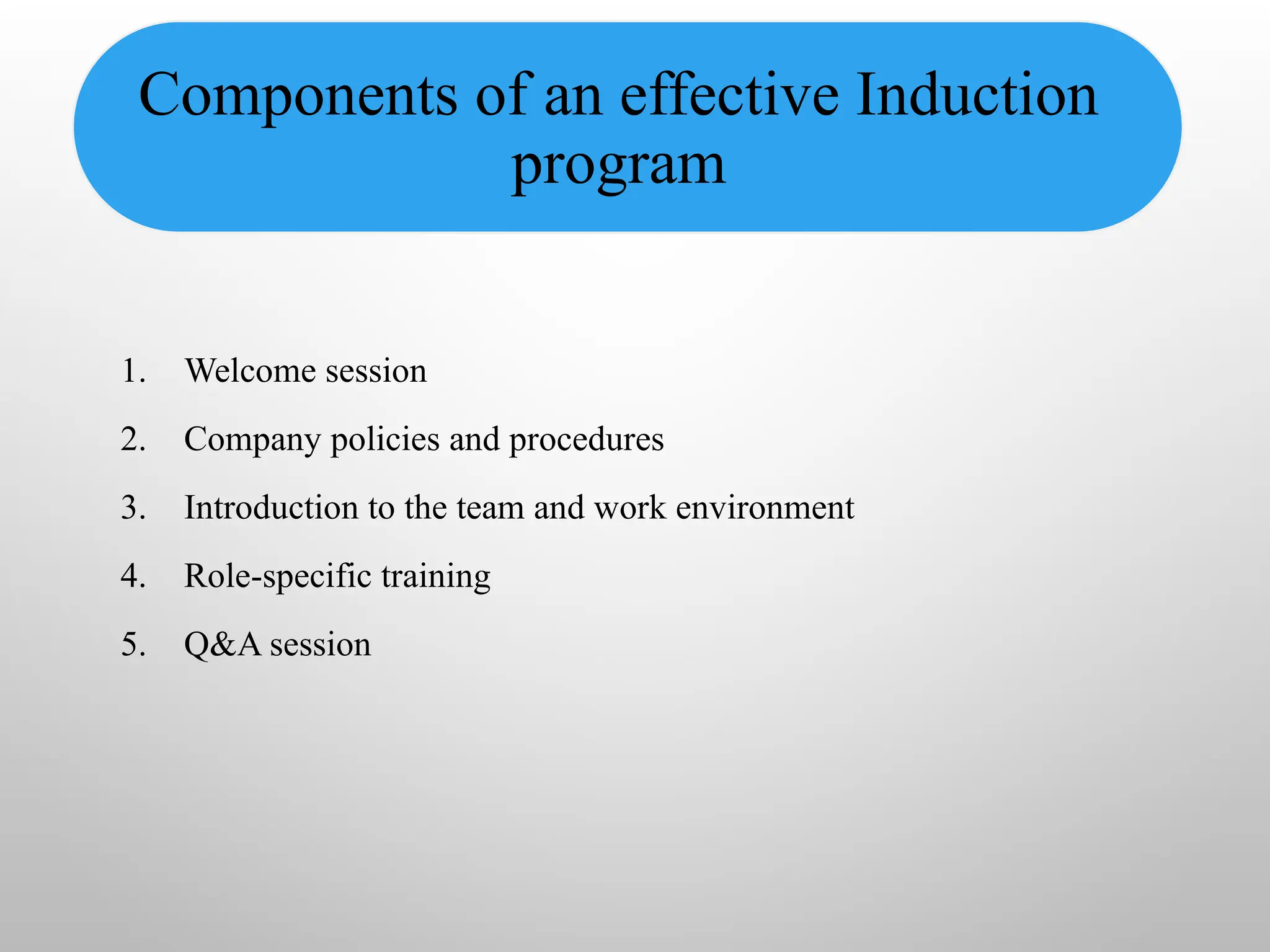 Induction & orientation in human resource management | PPTX