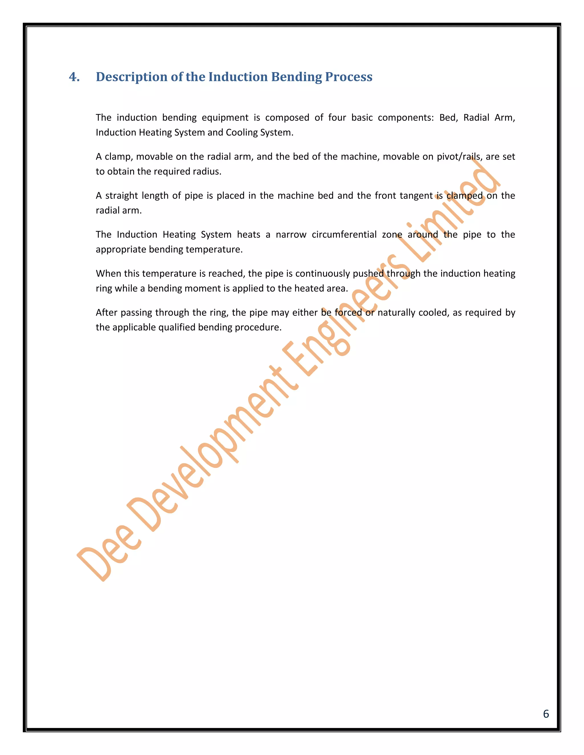 Induction pipe bending | PDF